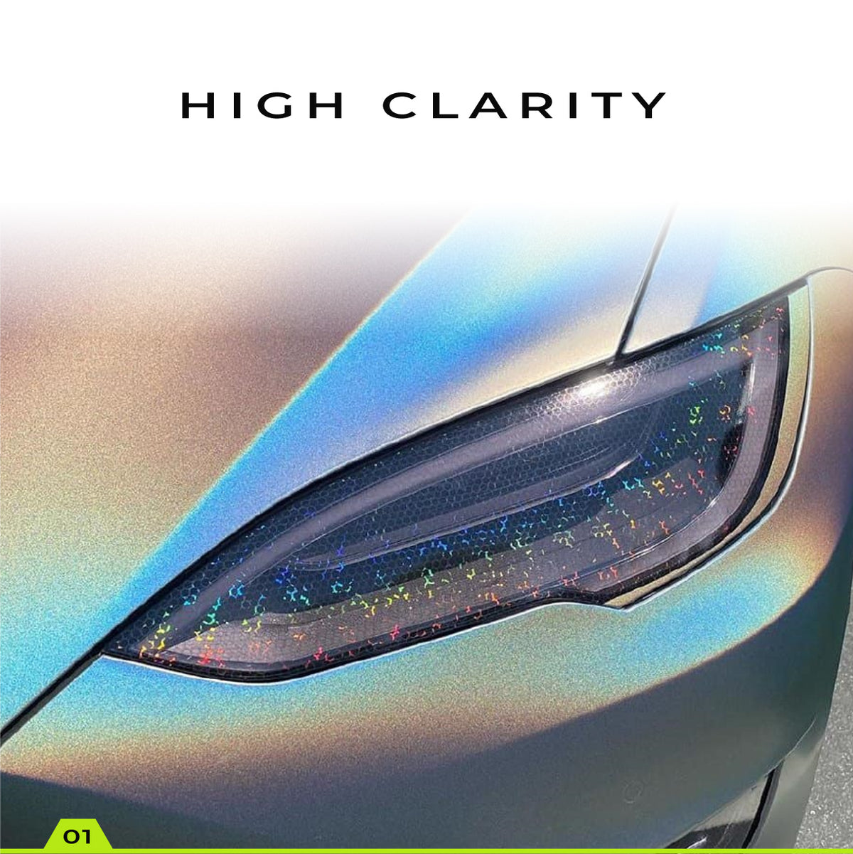 BIO HEX+ MICRO Clear Air-tint® Headlight Tint – VViViD Shop Canada