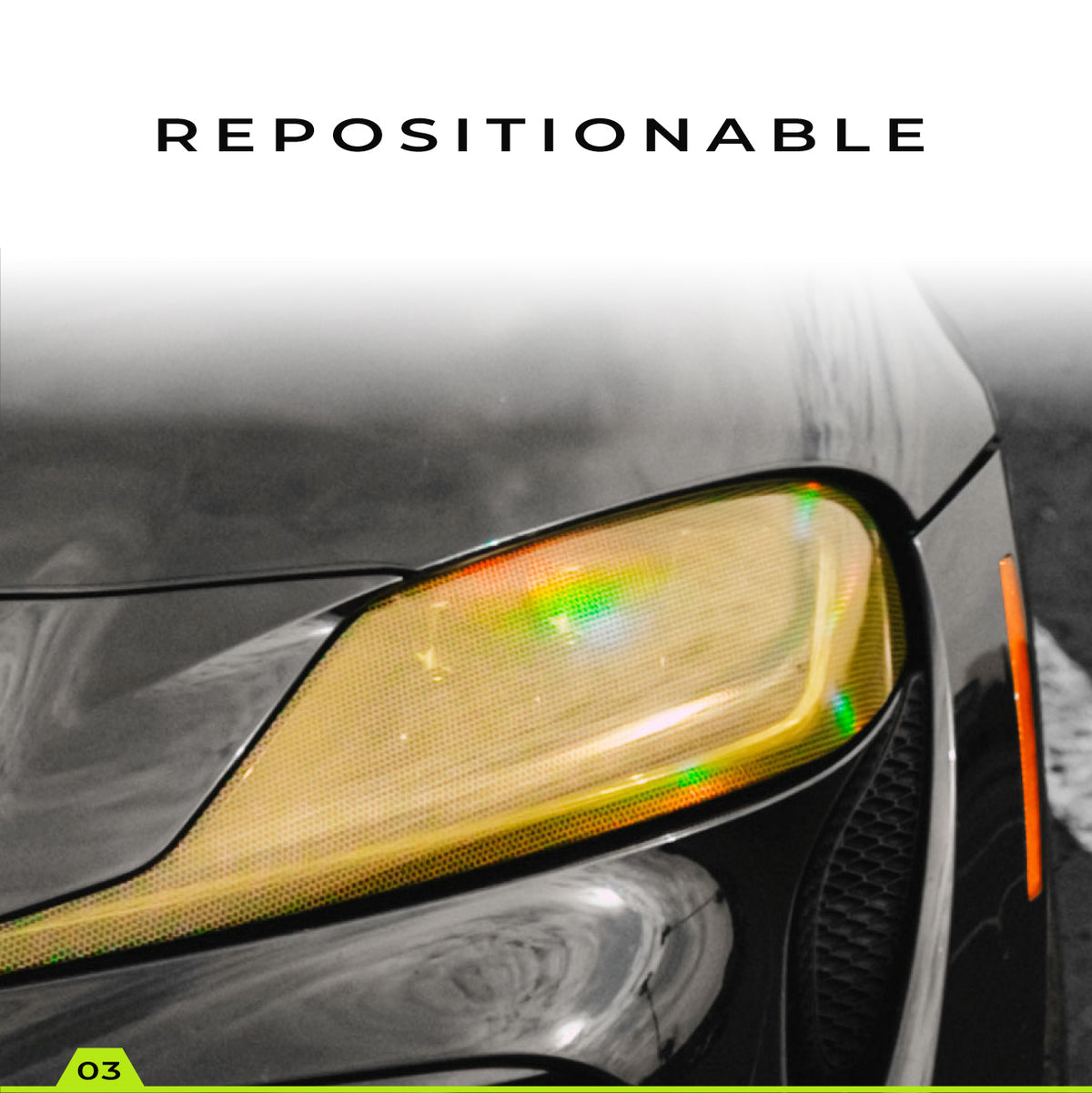 VViViD+ Dark Smoke Air-tint® Headlight Tint Vinyl Film | Vvivid Canada ...