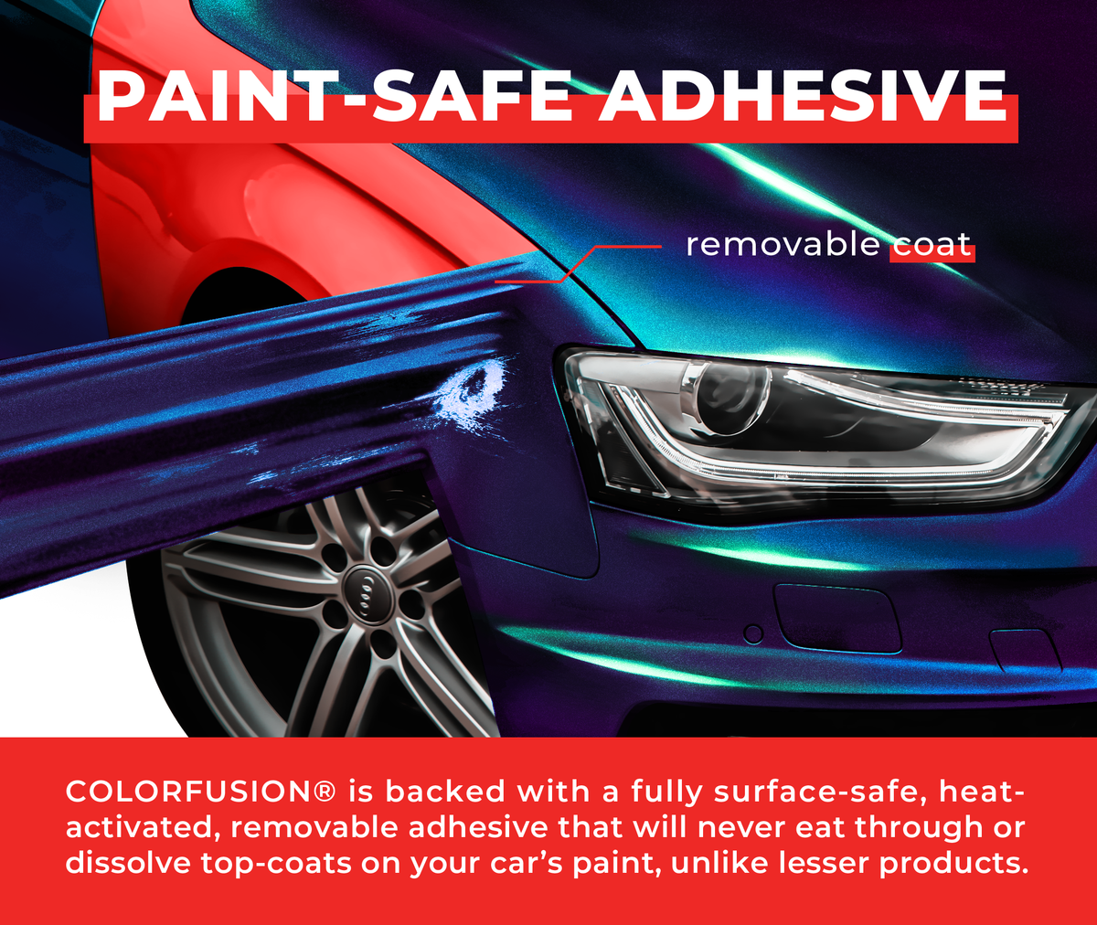 COLORFUSION® PPF - Gloss Metallic Blue Chameleon – VViViD Shop Canada