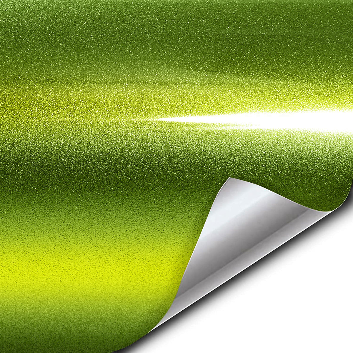 XPO Liquid Metal Lime Green Vinyl Wrap | Vvivid Canada – VViViD Shop Canada